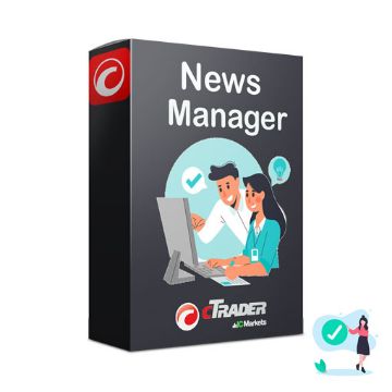 cTrader Economic News Chart Events | ClickAlgo