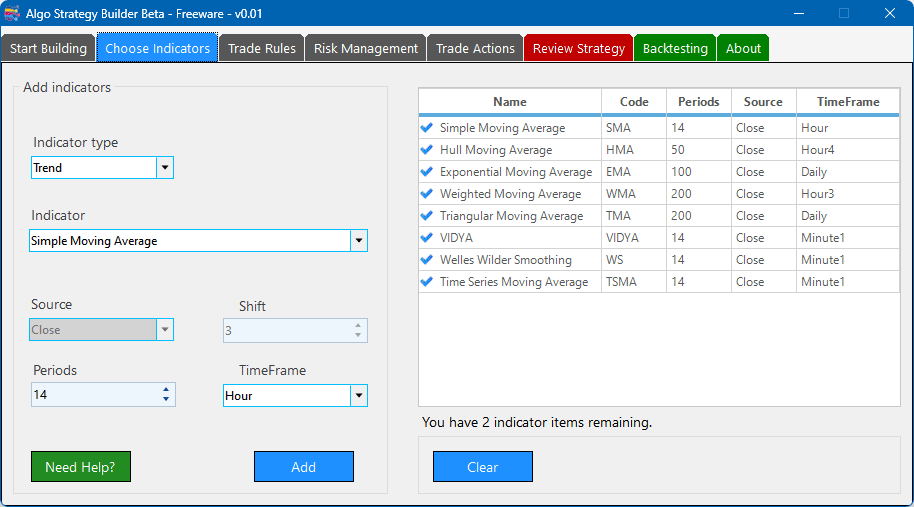 cTrader Algo Strategy Builder (beta) | ClickAlgo