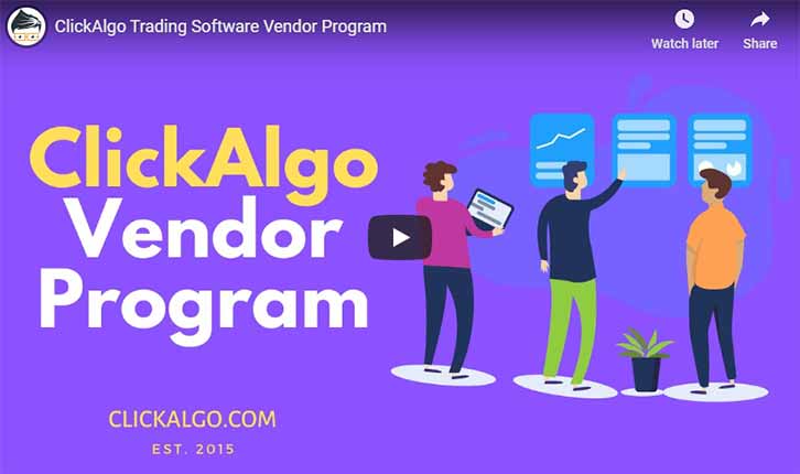 cTrader Vendor Program by ClickAlgo